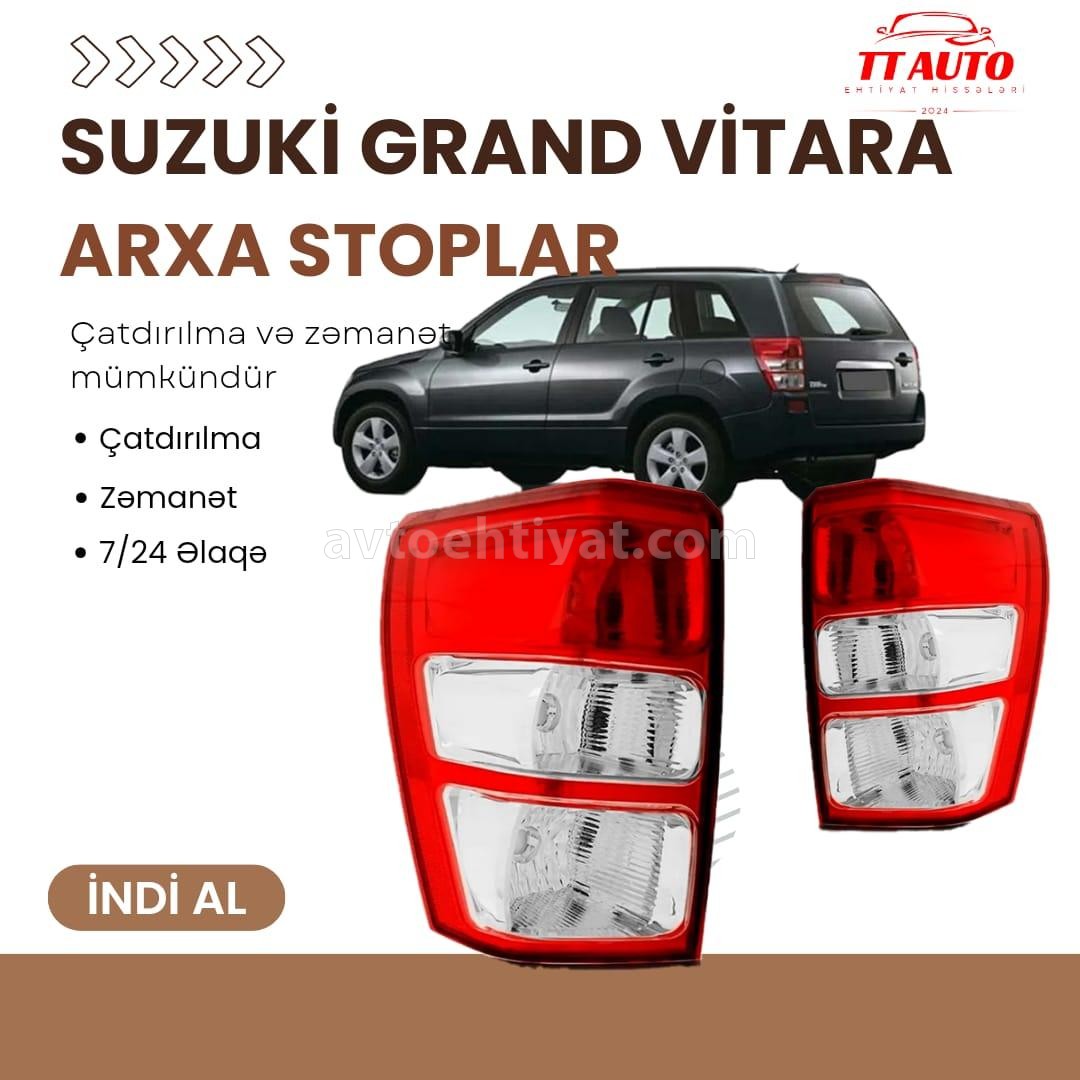 Suzuki Grand Vitara Arxa Stoplar - AvtoEhtiyat.com