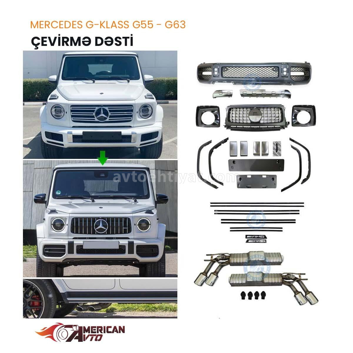 Mercedes G63 Body Kit - AvtoEhtiyat.com